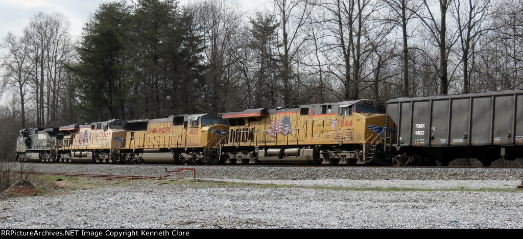 NS train #153 (Manifest) (Linwood, NC - Birmingham, AL)